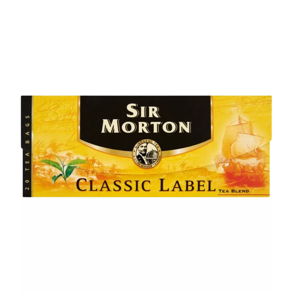Sir Morton Classic Label fekete tea 20 filter - T-Depo.hu